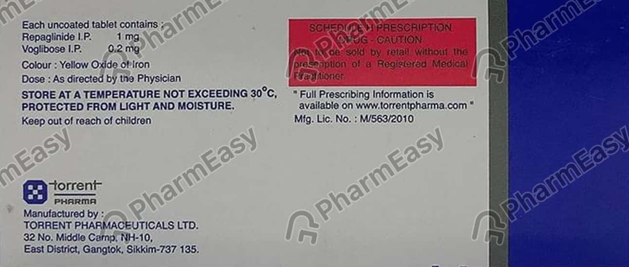 Eurepa V 1/0.2mg Strip Of 10 Tablets: Uses, Side Effects, Price ...