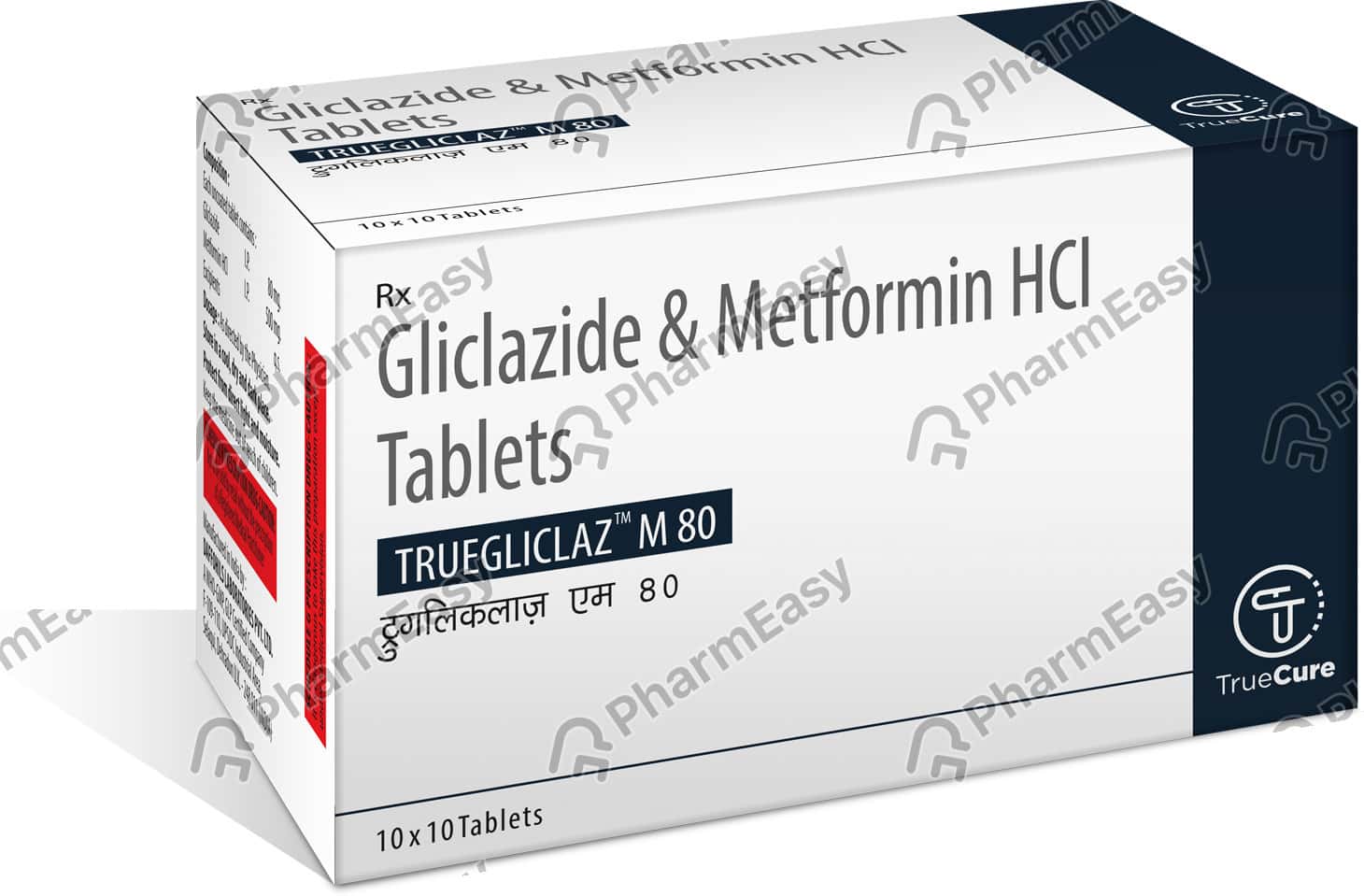 Truegliclaz M 80mg Strip Of 10 Tablets: Uses, Side Effects, Price ...