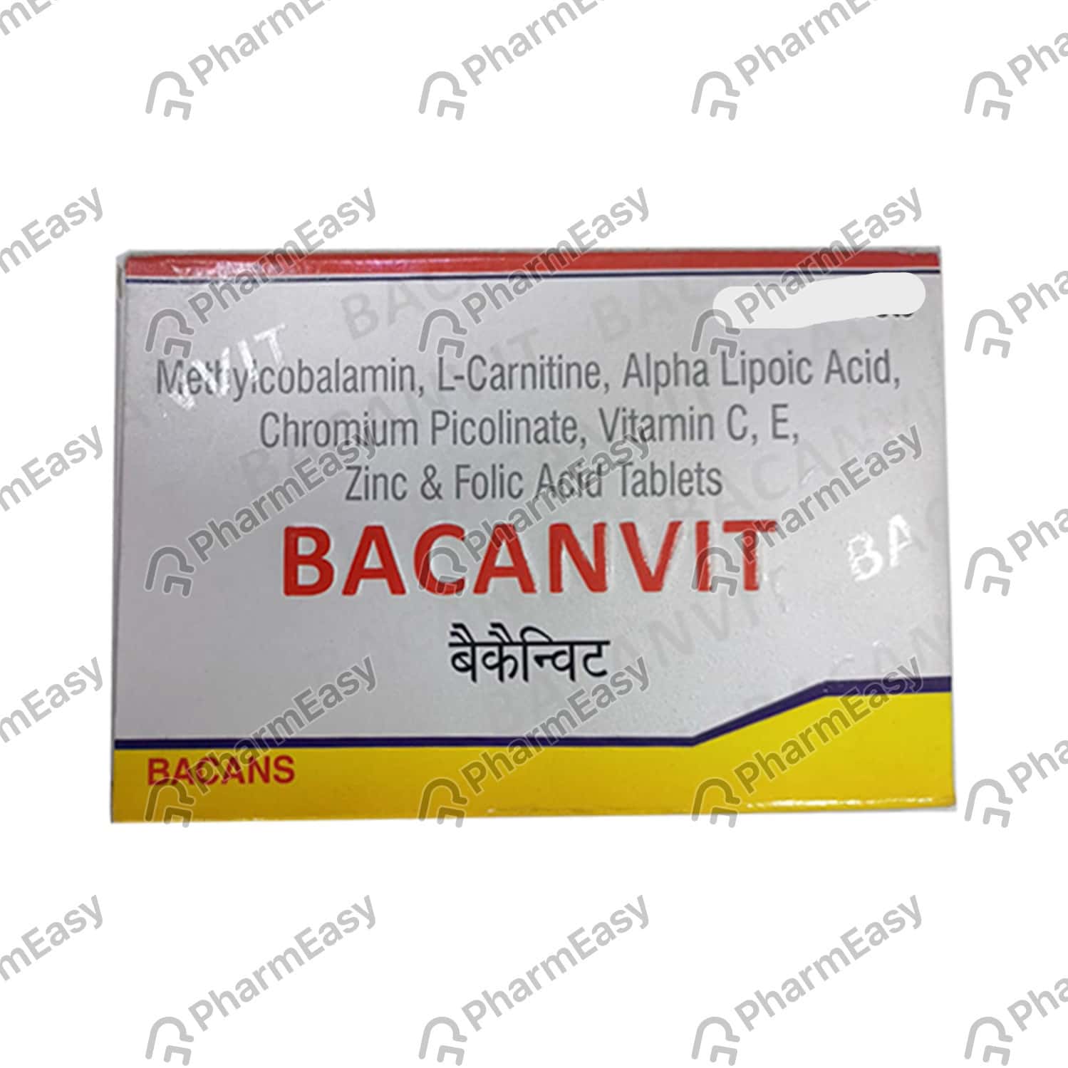 Buy Bacanvit Strip Of 10 Tablets Online at Flat 15% OFF | PharmEasy