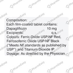 Gluflozin 10 MG Tablet (15): Uses, Side Effects, Price & Dosage | PharmEasy