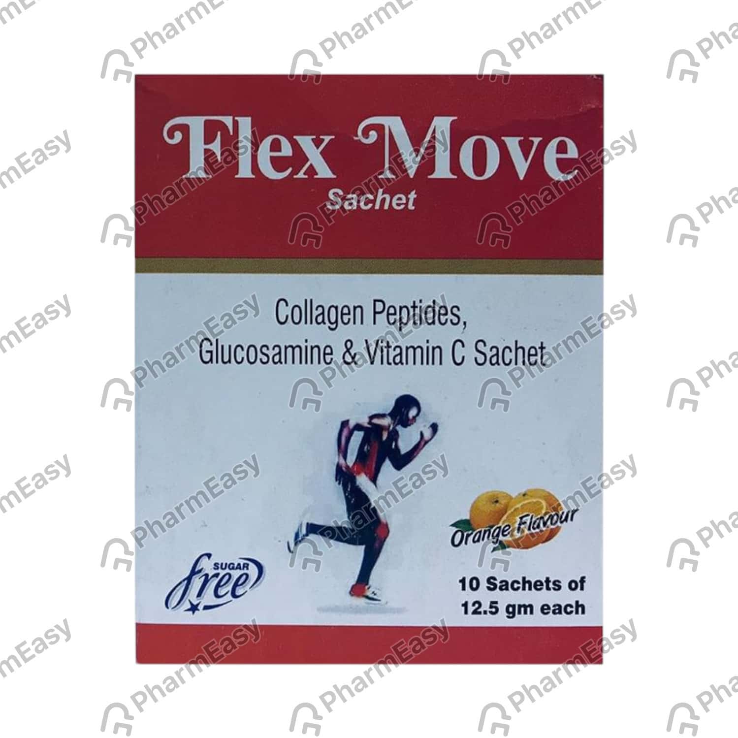 Buy Flex Move Orange Flavour Sugar Free Sachet Of 12.5gm Powder Online ...