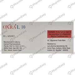 Oxra L 10 Tablet: Uses, Side-effects, Price, Dosage & More Info - PharmEasy