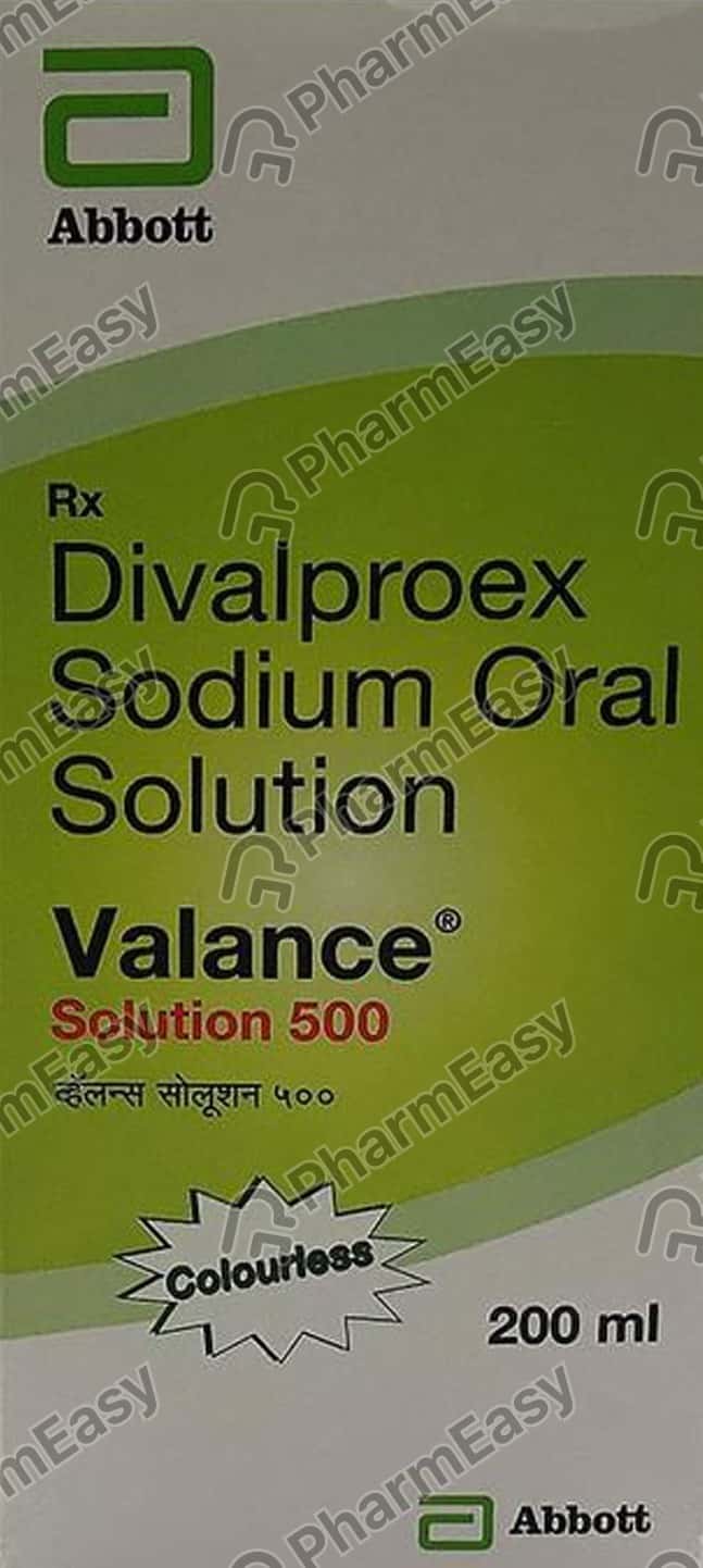 Buy Valance 500 MG/5ML Oral Solution (200) Online at Flat 15% OFF ...
