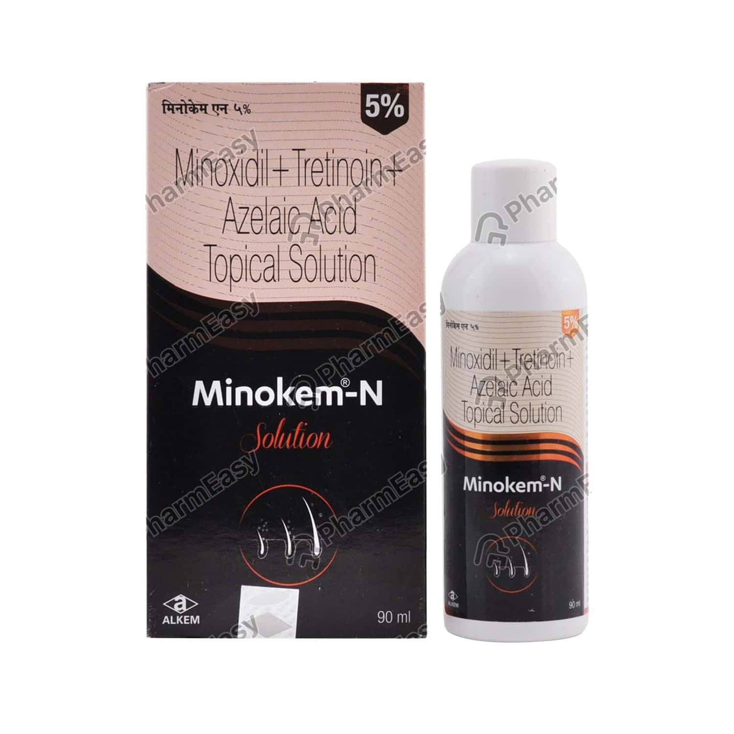 Buy Minokem N 5% Solution 90ml Online at Flat 18% OFF* | PharmEasy