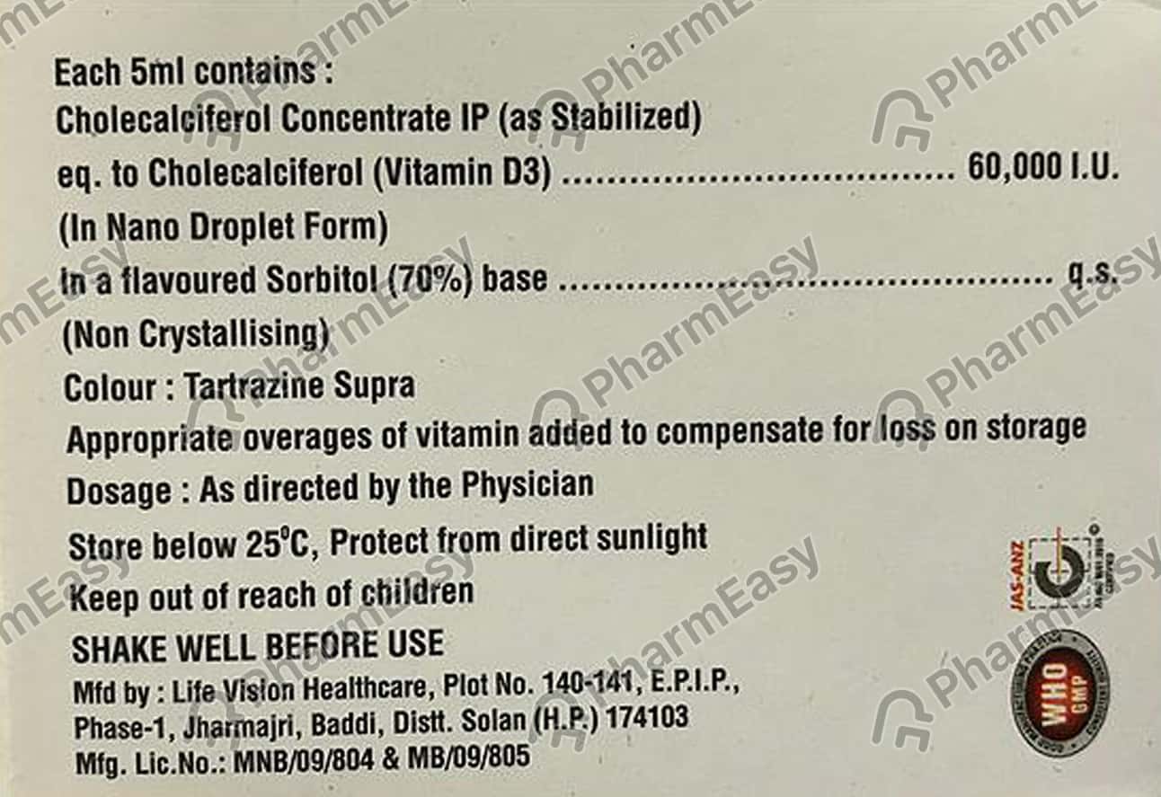 Duke Nano 60000 IU Oral Solution (5): Uses, Side Effects, Price ...
