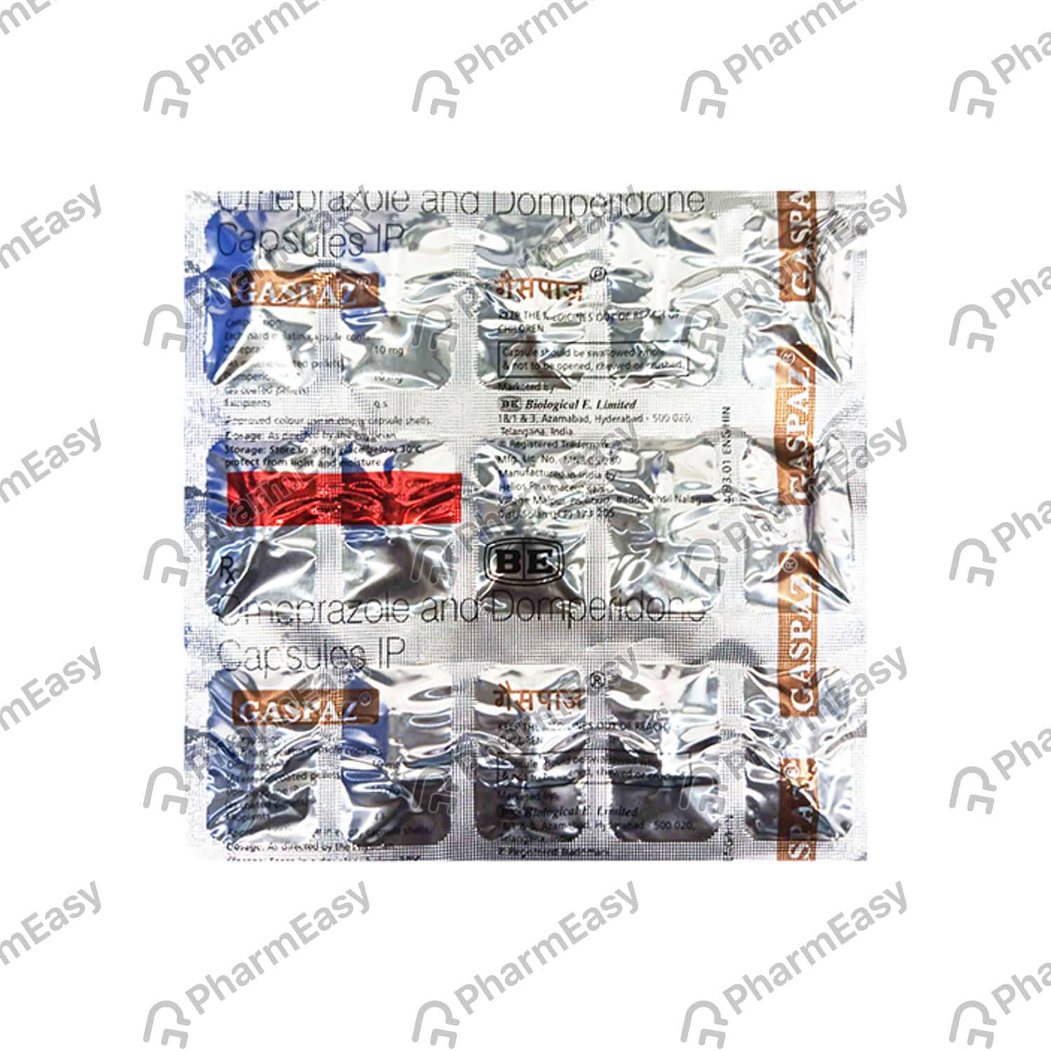Buy Gaspaz Strip Of 15 Capsules Online at Flat 15% OFF | PharmEasy
