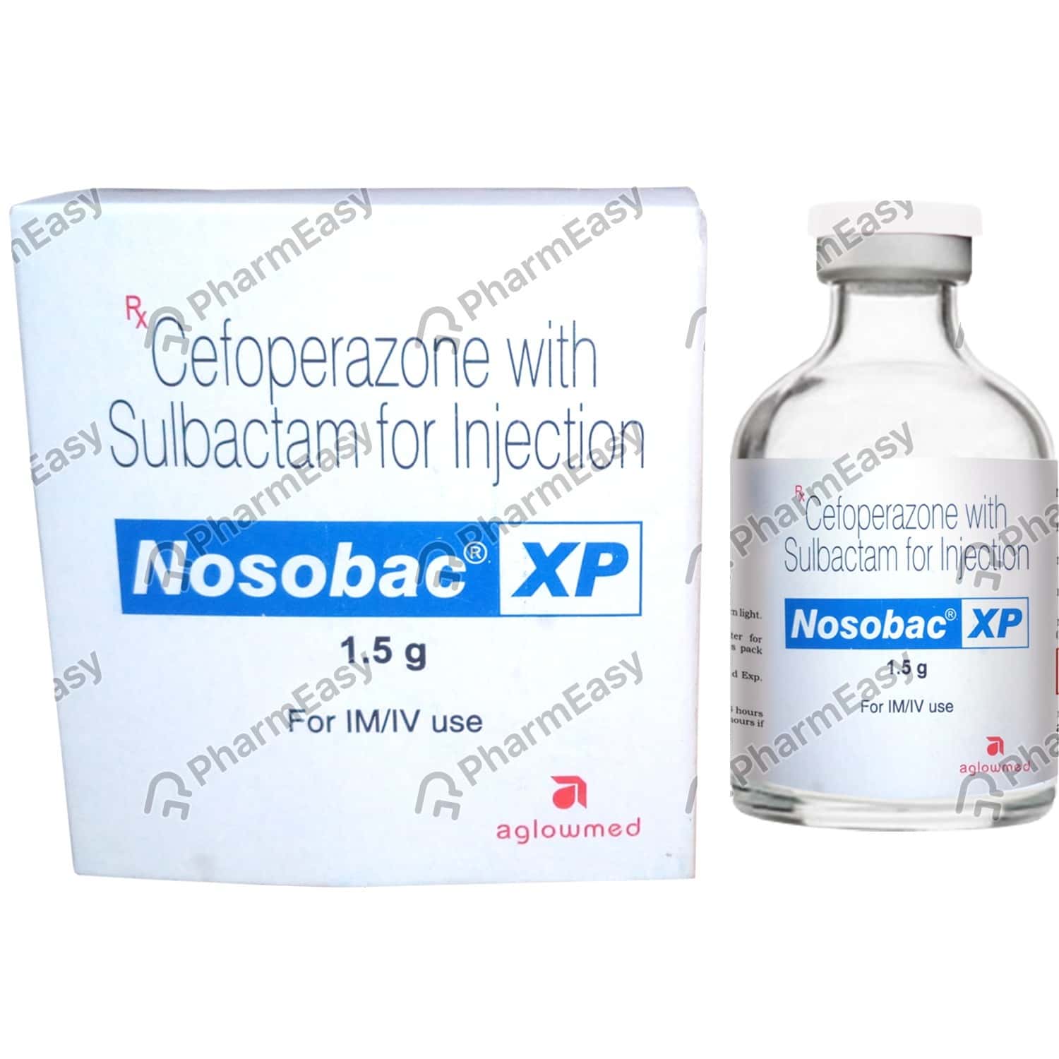 Buy Nosobac Xp 1000/500mg Vial Of 1.5gm Powder For Injection Online at ...