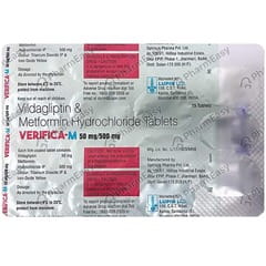 Buy Verifica M 50/500mg Tablet 15'S Online at Flat 18% OFF* | PharmEasy
