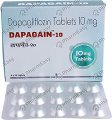 Dapagain 10 MG Tablet (15): Uses, Side Effects, Price & Dosage | PharmEasy