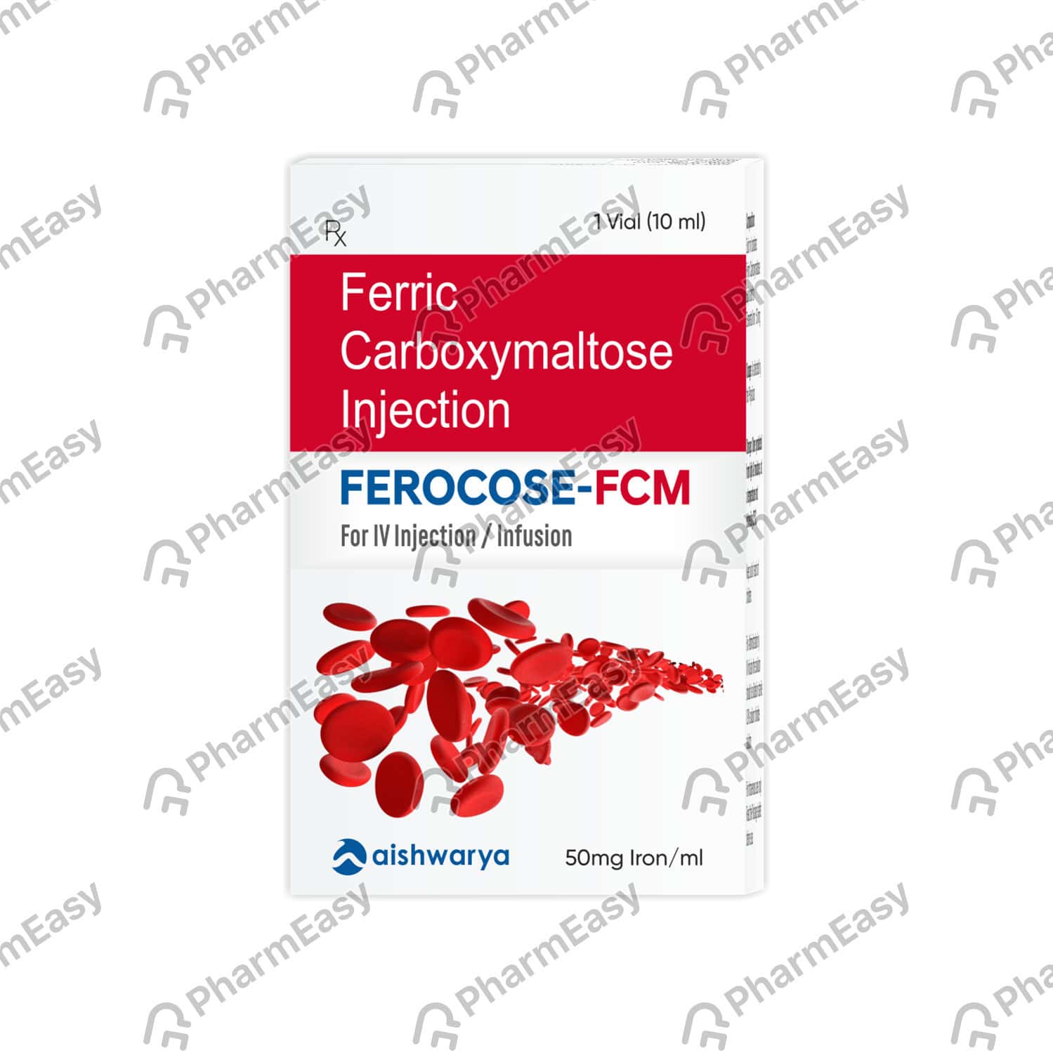 Ferocose Fcm 50 MG/ML Injection (10): Uses, Side Effects, Price ...