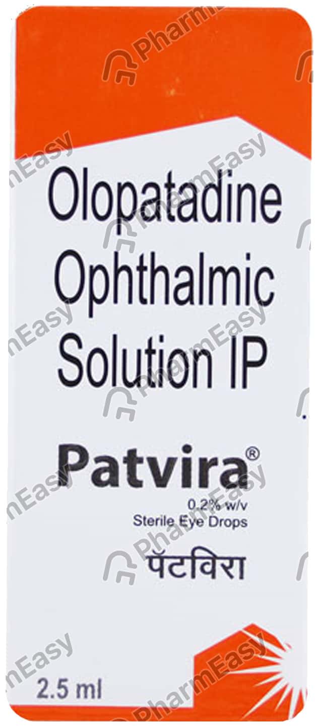 Patvira 0.2 %W/V Eye Drop (2.5): Uses, Side Effects, Price & Dosage ...
