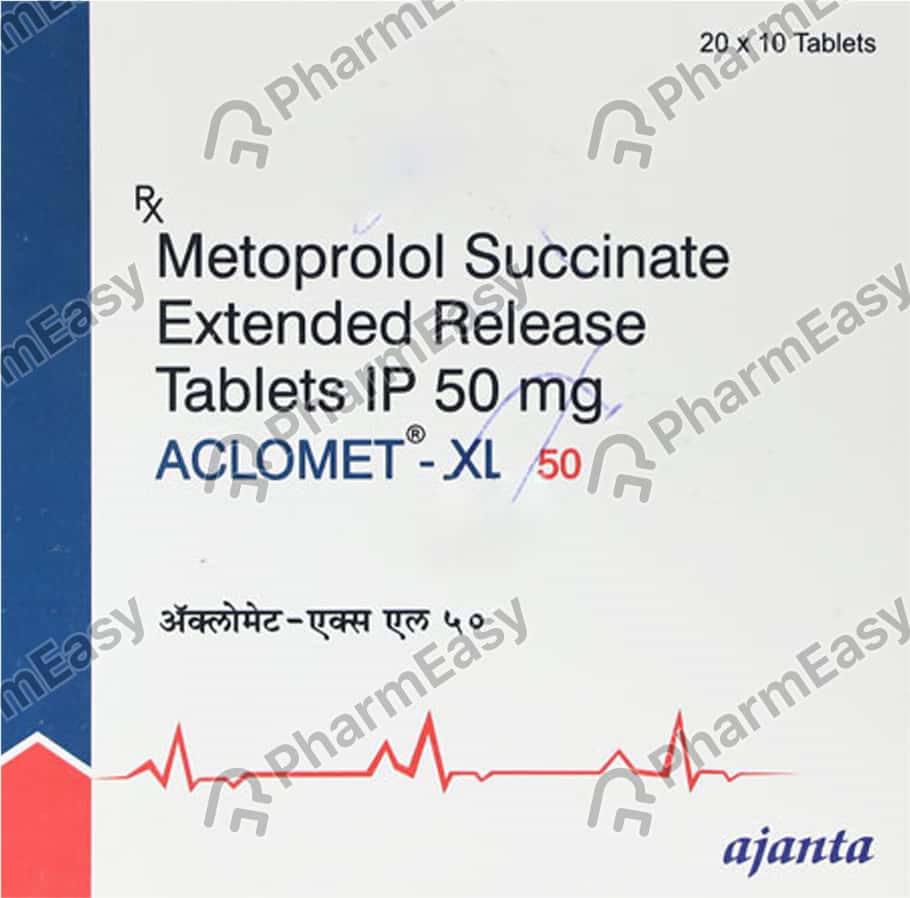 Aclomet Xl 50 MG Tablet (10): Uses, Side Effects, Price & Dosage ...