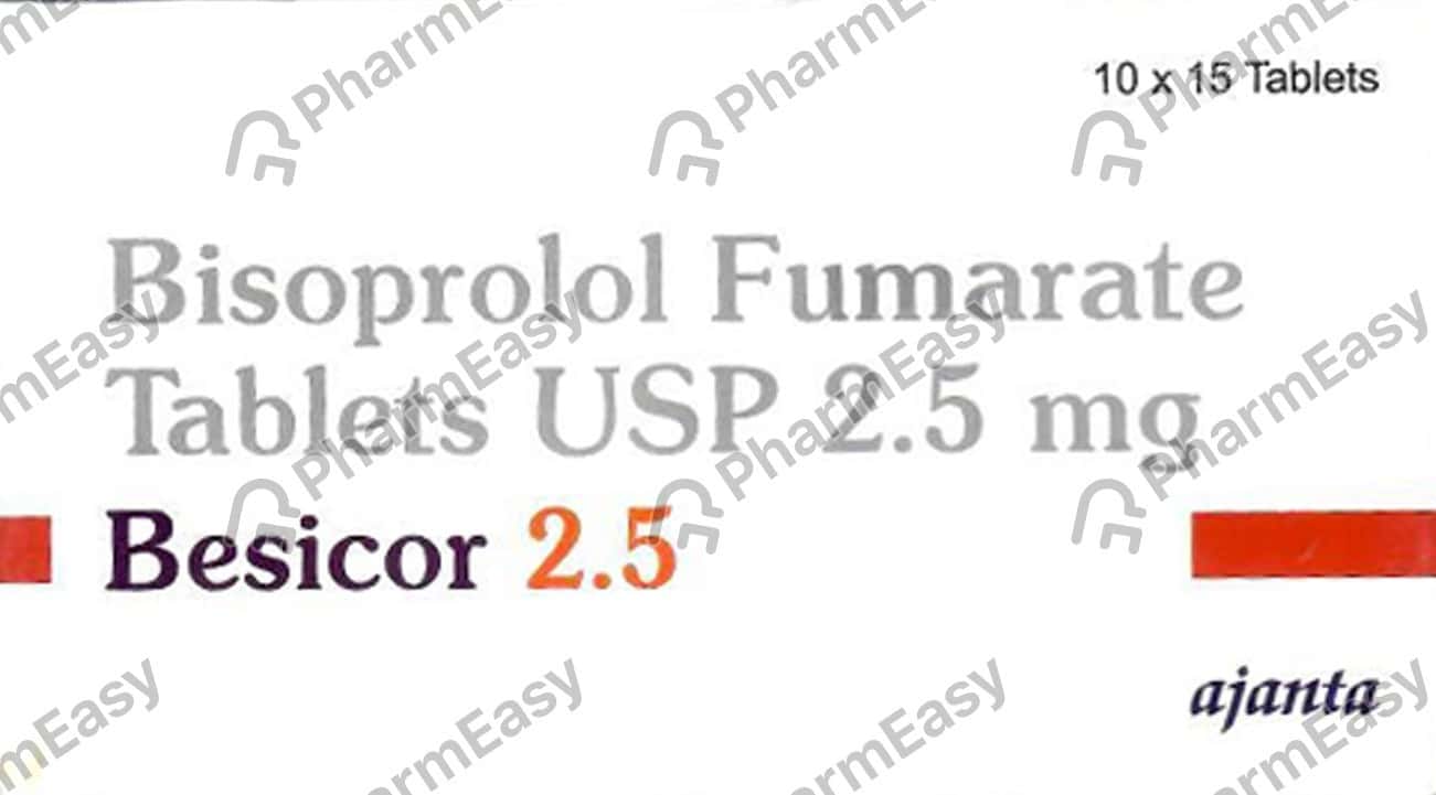 Bisotab 2.5 MG Tablet (10): Uses, Side Effects, Price, Dosage ...