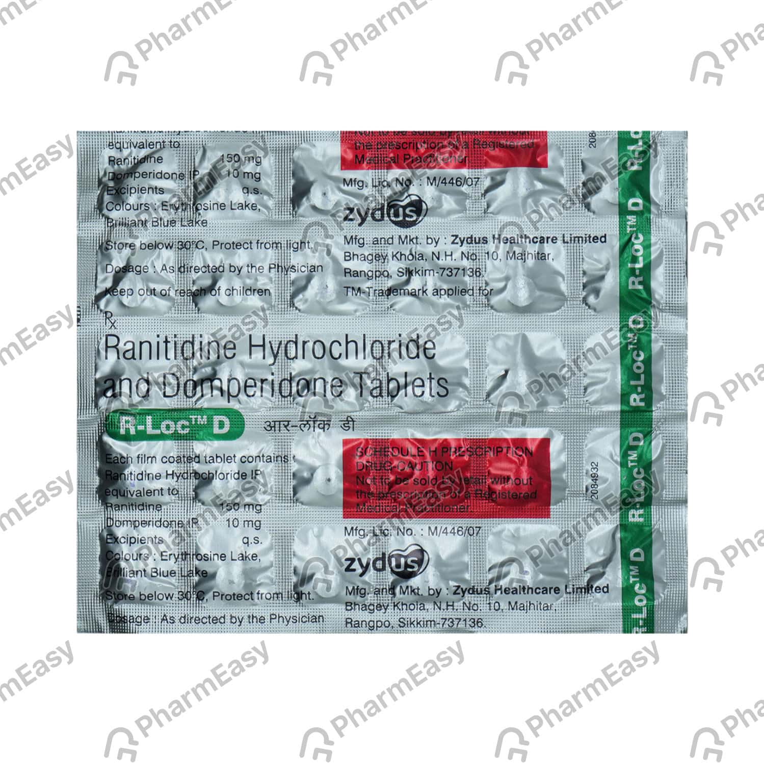 Buy R Loc D Strip Of 30 Tablets Online at Flat 15% OFF | PharmEasy