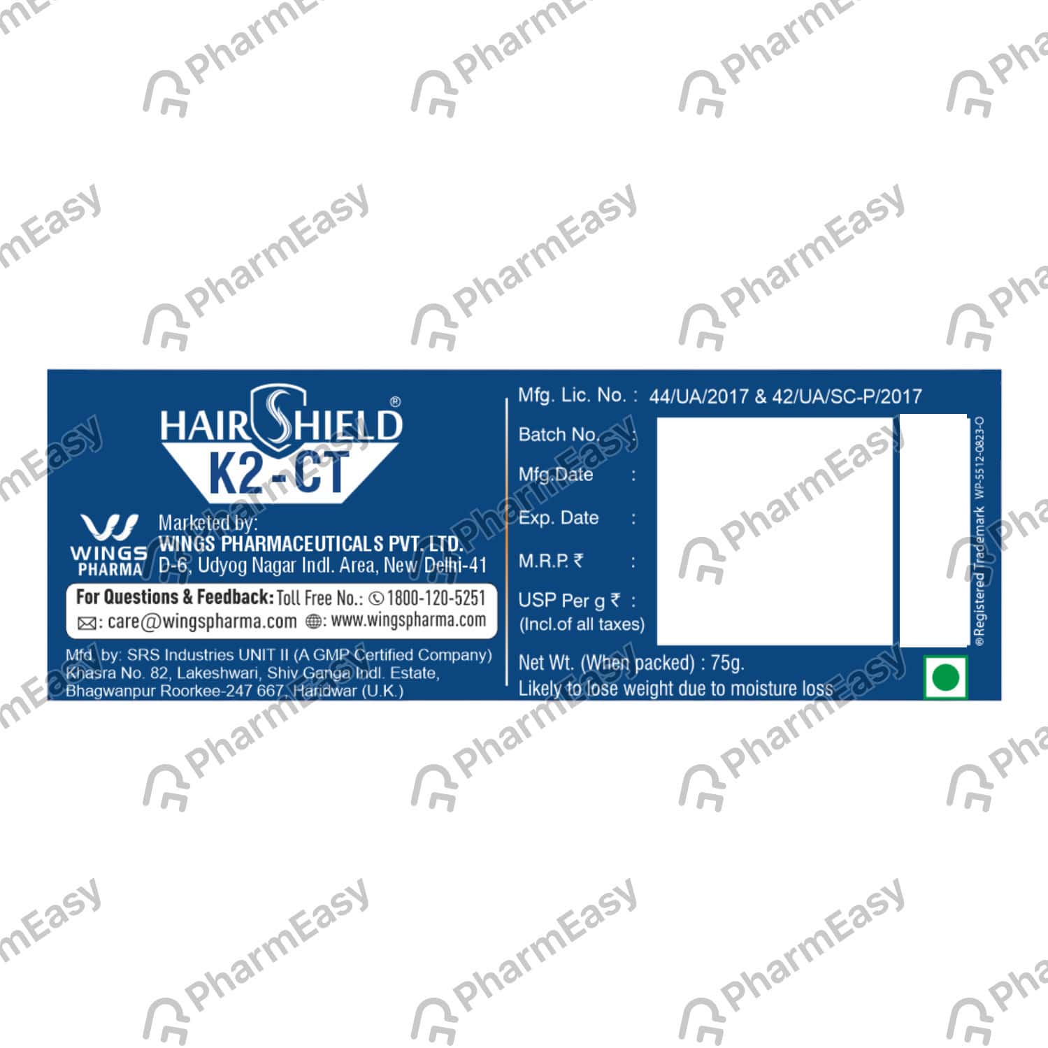 Buy Hair Shield K2 Ct Medicated Soap 75gm Online at Flat 15% OFF ...