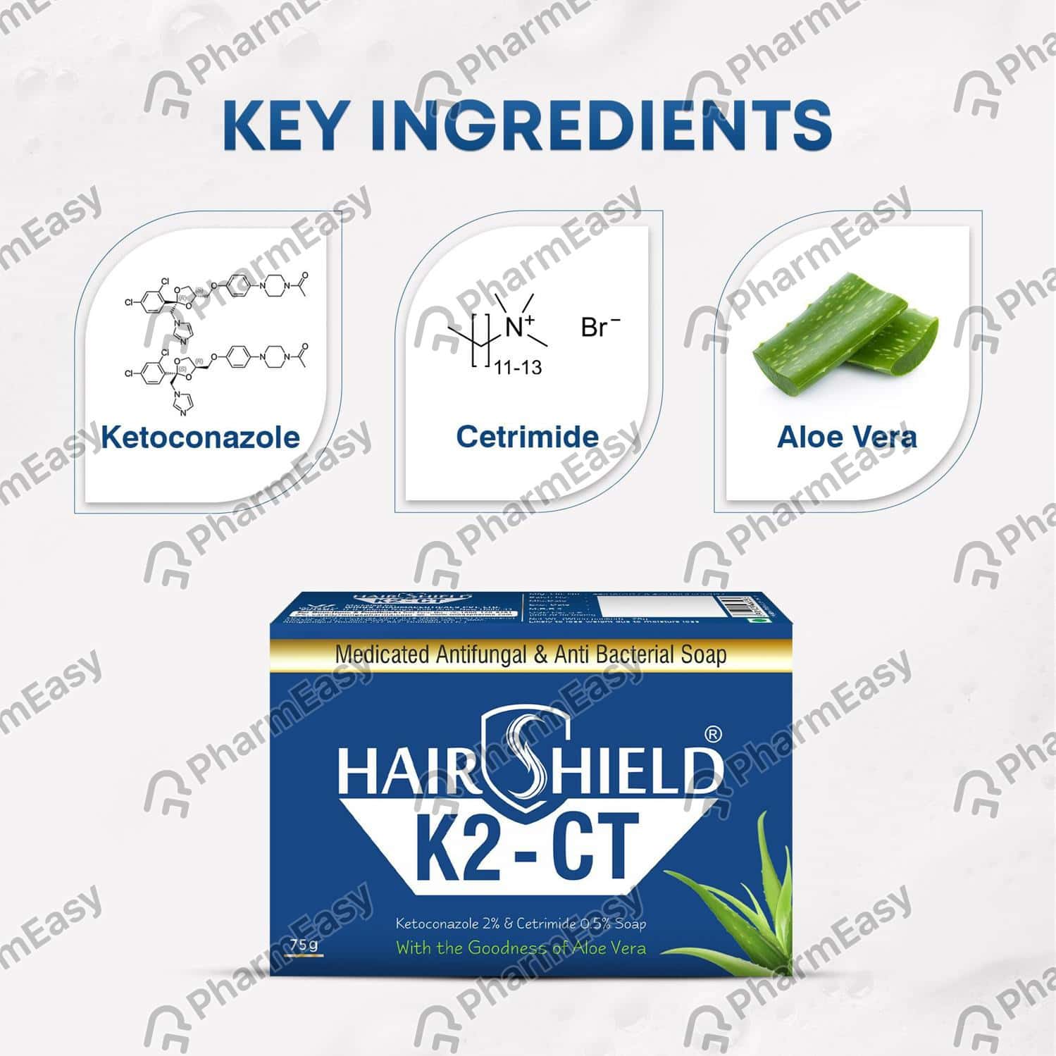 Buy Hair Shield K2 Ct Medicated Soap 75gm Online at Flat 15% OFF ...