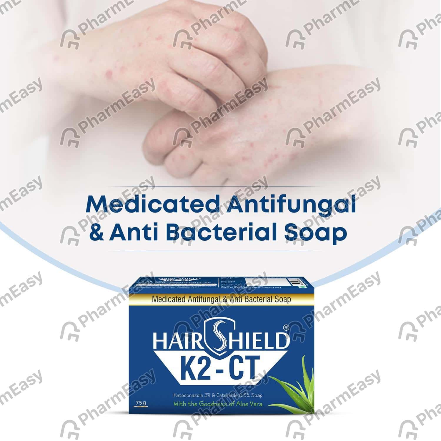 Buy Hair Shield K2 Ct Medicated Soap 75gm Online at Flat 15% OFF ...