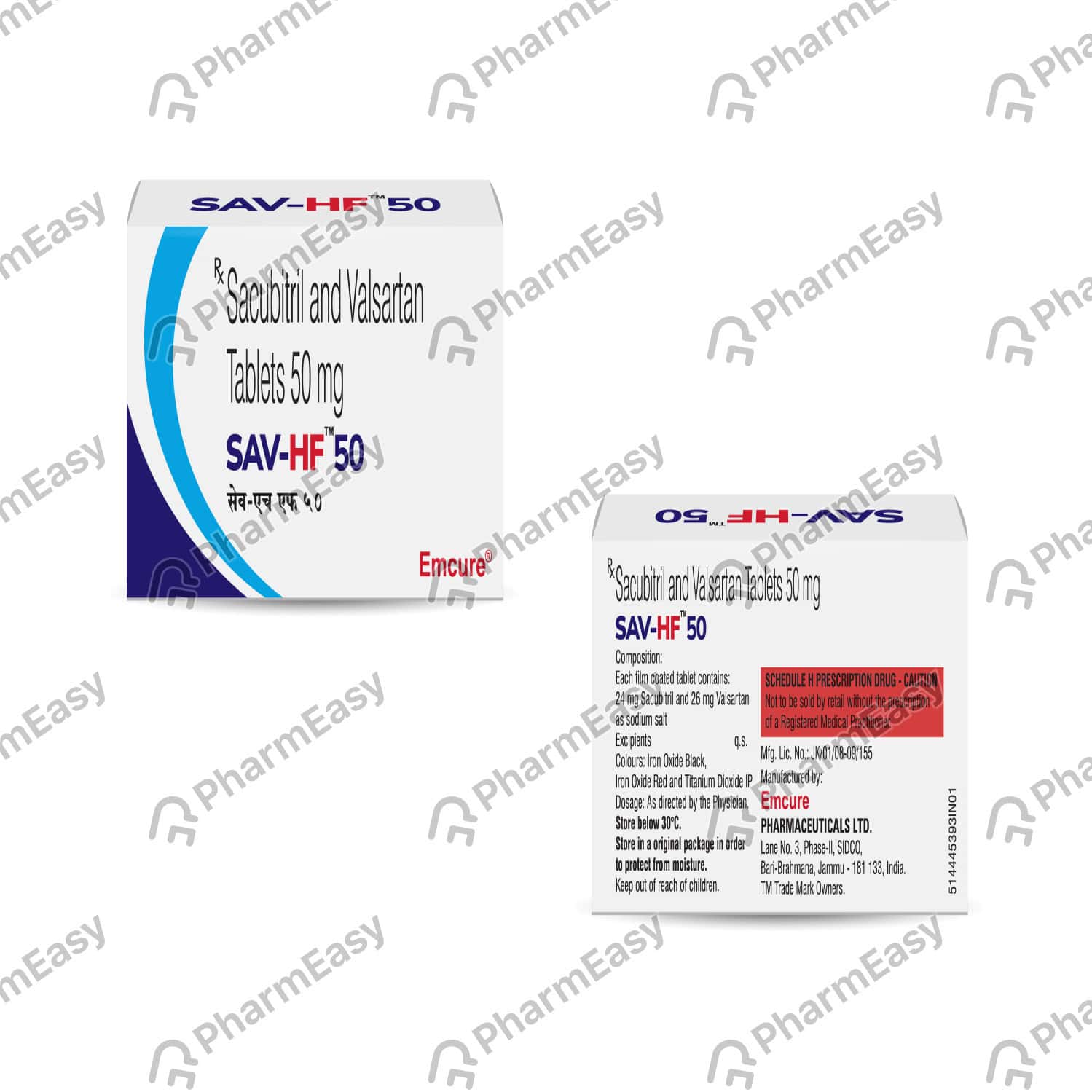 Sav Hf 50mg Strip Of 10 Tablets: Uses, Side Effects, Price & Dosage | PharmEasy