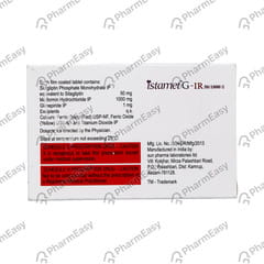 Istamet G IR 50/1000/1 Tablet: Uses, Side-effects, Price, Dosage & More ...