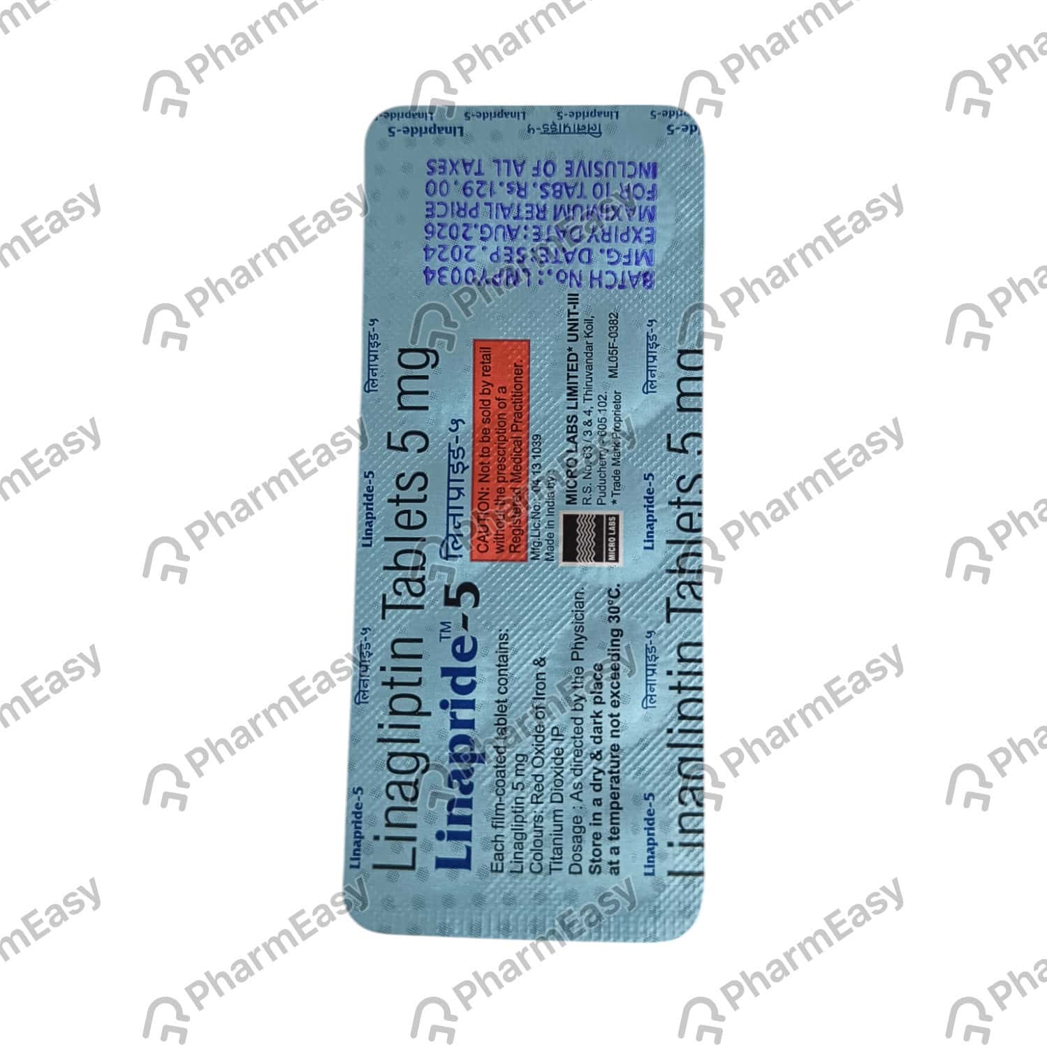 Linapride 5 MG Tablet (10): Uses, Side Effects, Price & Dosage | PharmEasy