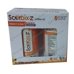 Buy Scorbix Z Orange Flavour Sugar Free Bottle Of 20 Tablets Online at ...