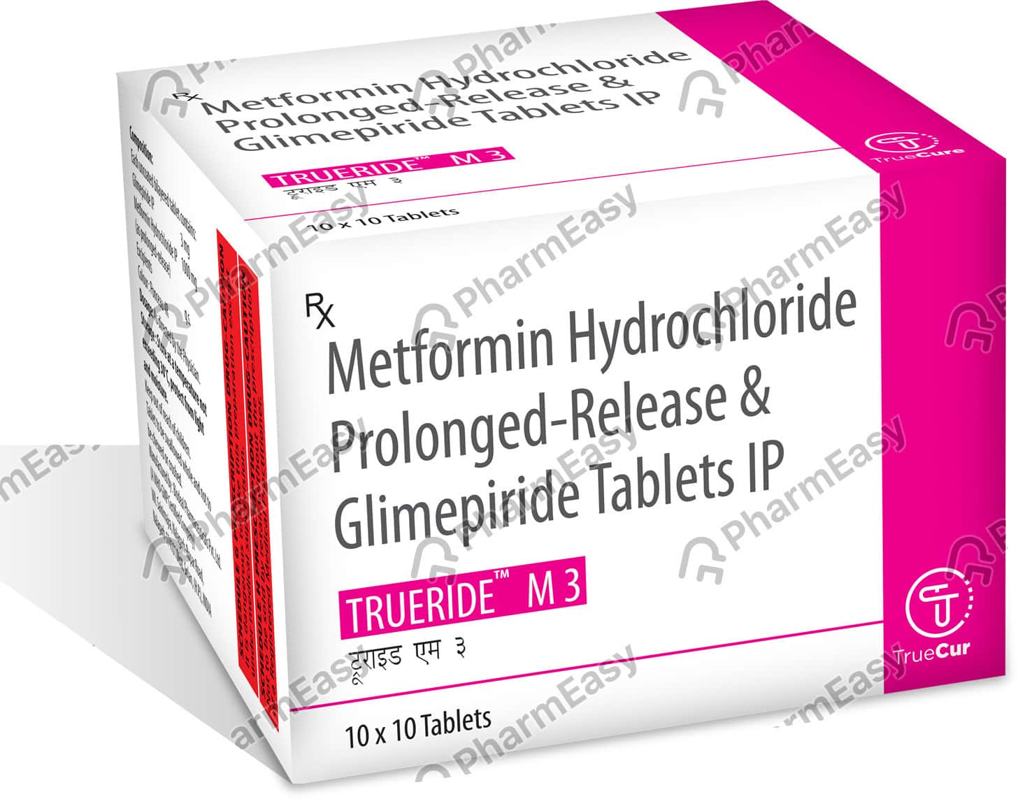 Trueride M 3mg Strip Of 10 Tablets: Uses, Side Effects, Price & Dosage ...