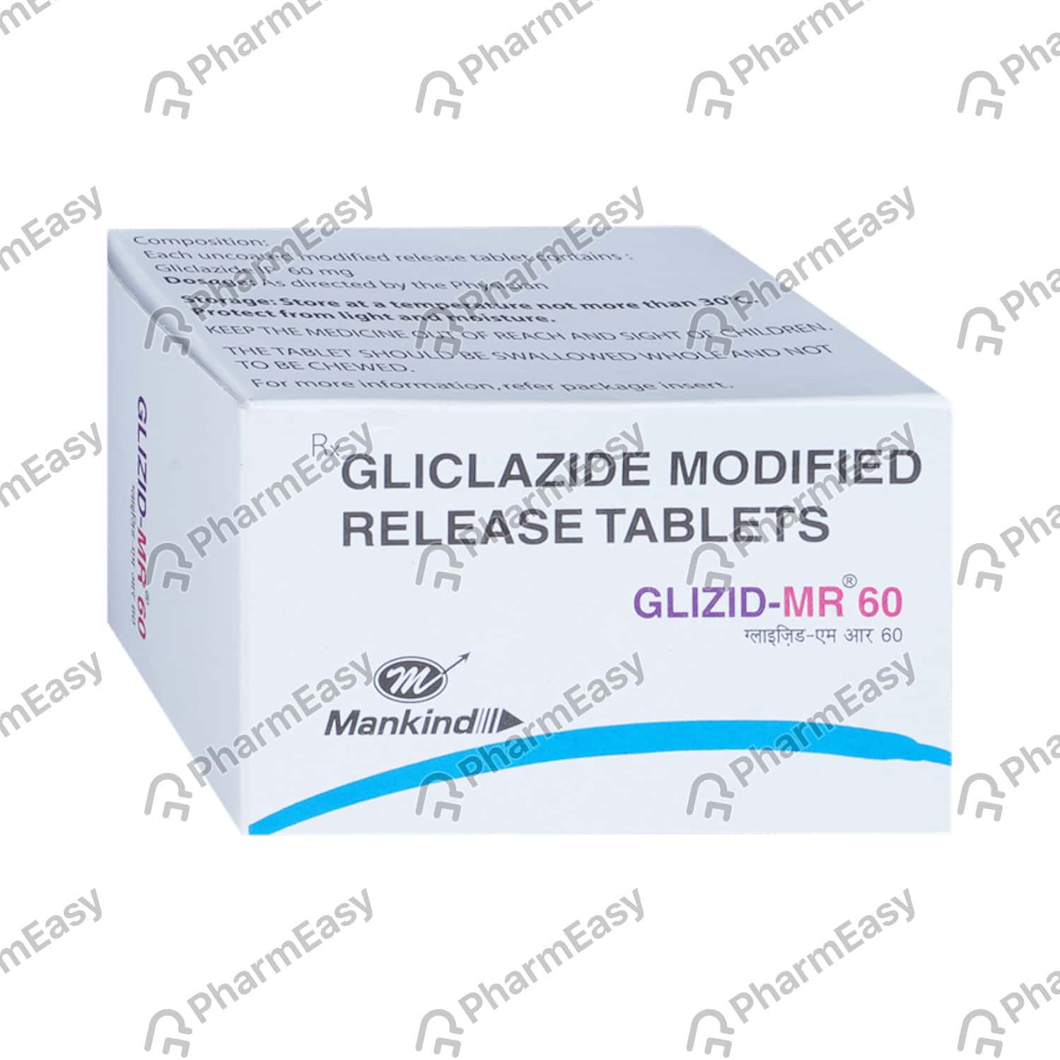 Glizid Mr 60 MG Tablet (15): Uses, Side Effects, Price & Dosage | PharmEasy