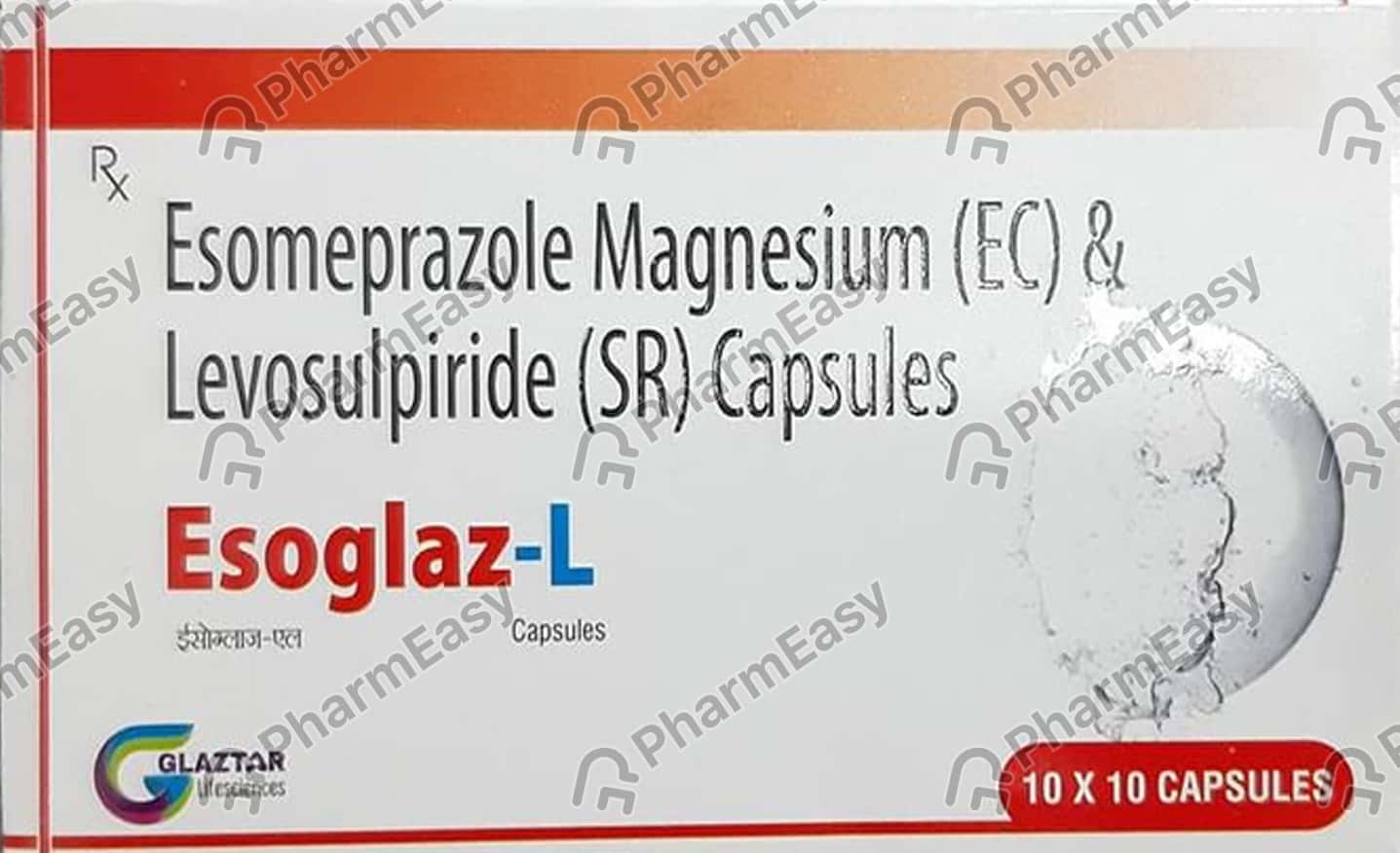 Esoglaz L Strip Of 10 Capsules: Uses, Side Effects, Price & Dosage ...
