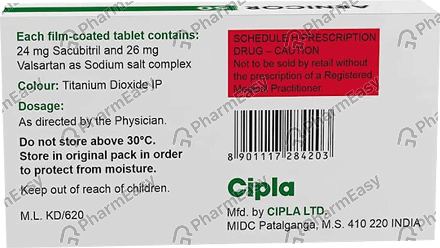 Arnicor 50mg Strip Of 10 Tablets: Uses, Side Effects, Price & Dosage ...