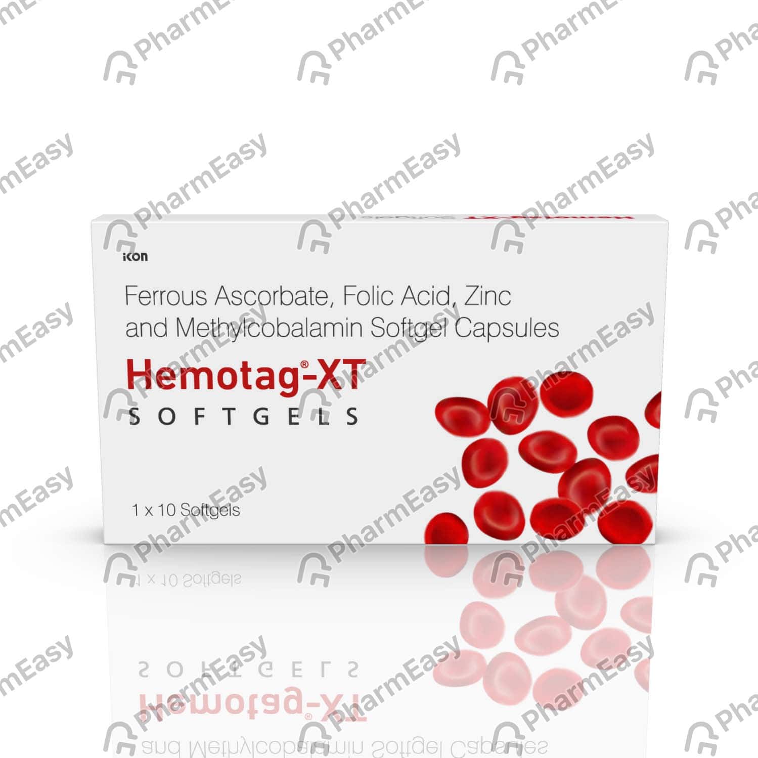 Hemotag Xt Strip Of 10 Softgel Capsules: Uses, Side Effects, Price ...