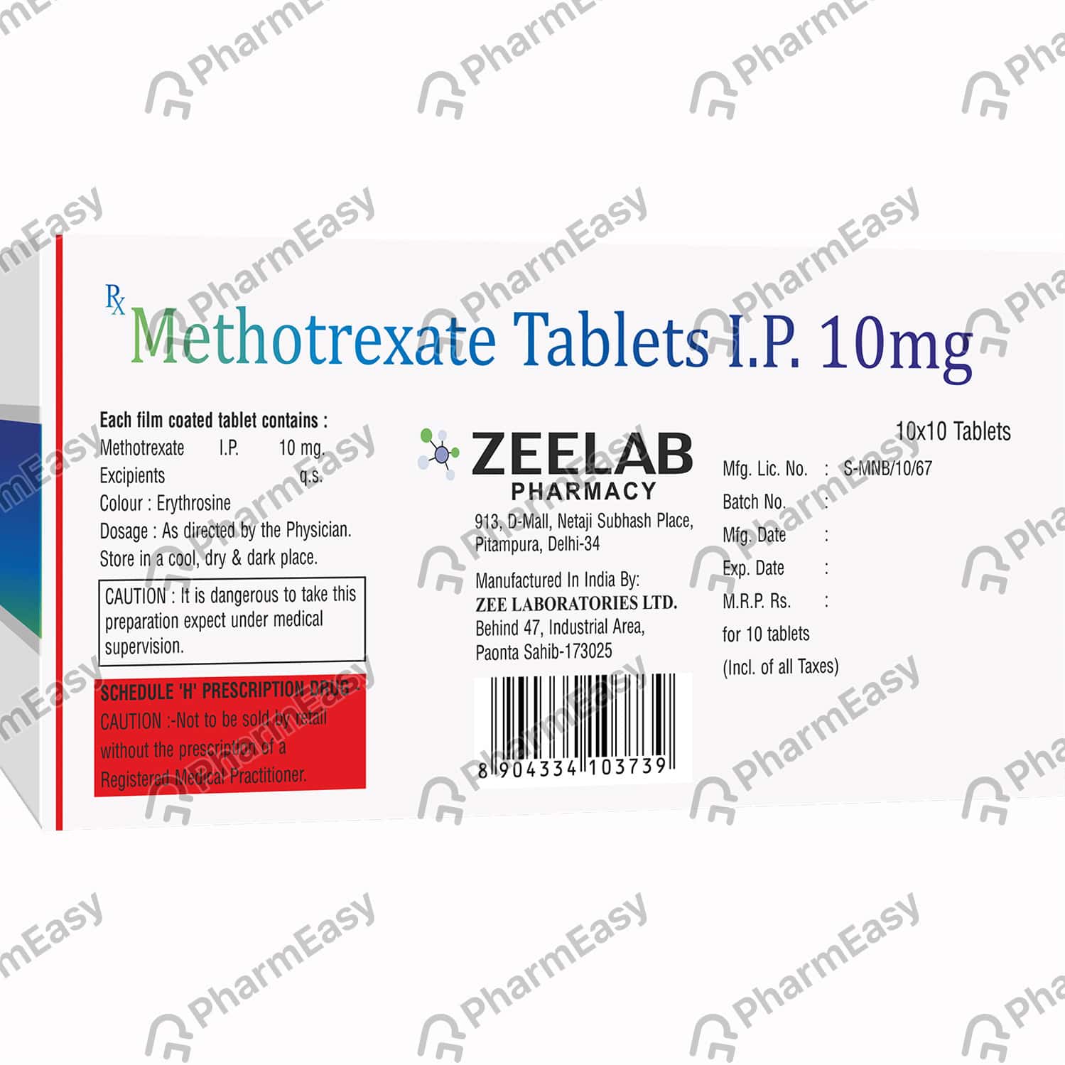 Buy Trexomune 10 MG Tablet (10) Online at Flat 15% OFF | PharmEasy