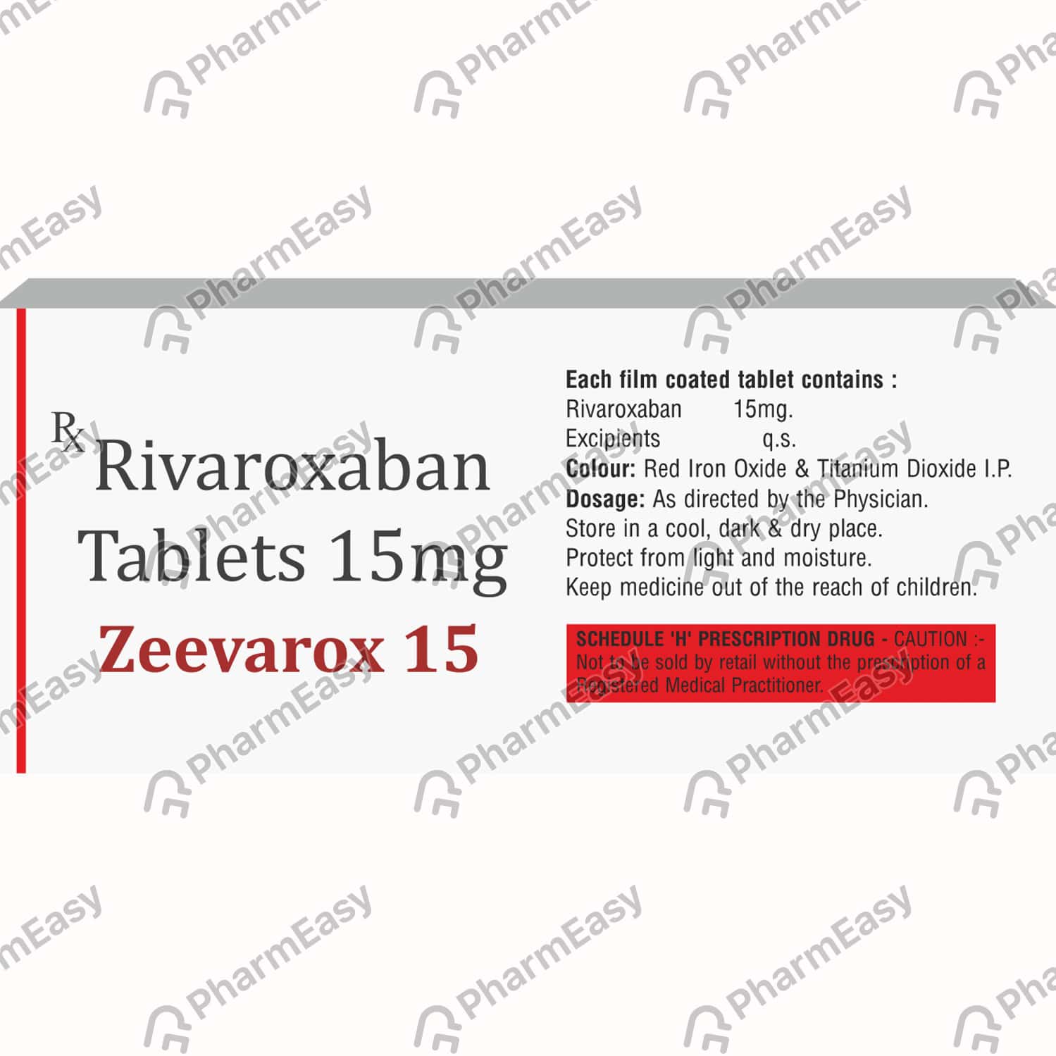 Buy Zeevarox 15 MG Tablet (10) Online at Flat 15% OFF | PharmEasy