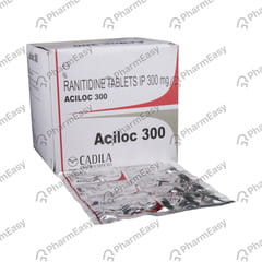 Buy Aciloc 300 MG Tablet (10) Online at Flat 15% OFF | PharmEasy
