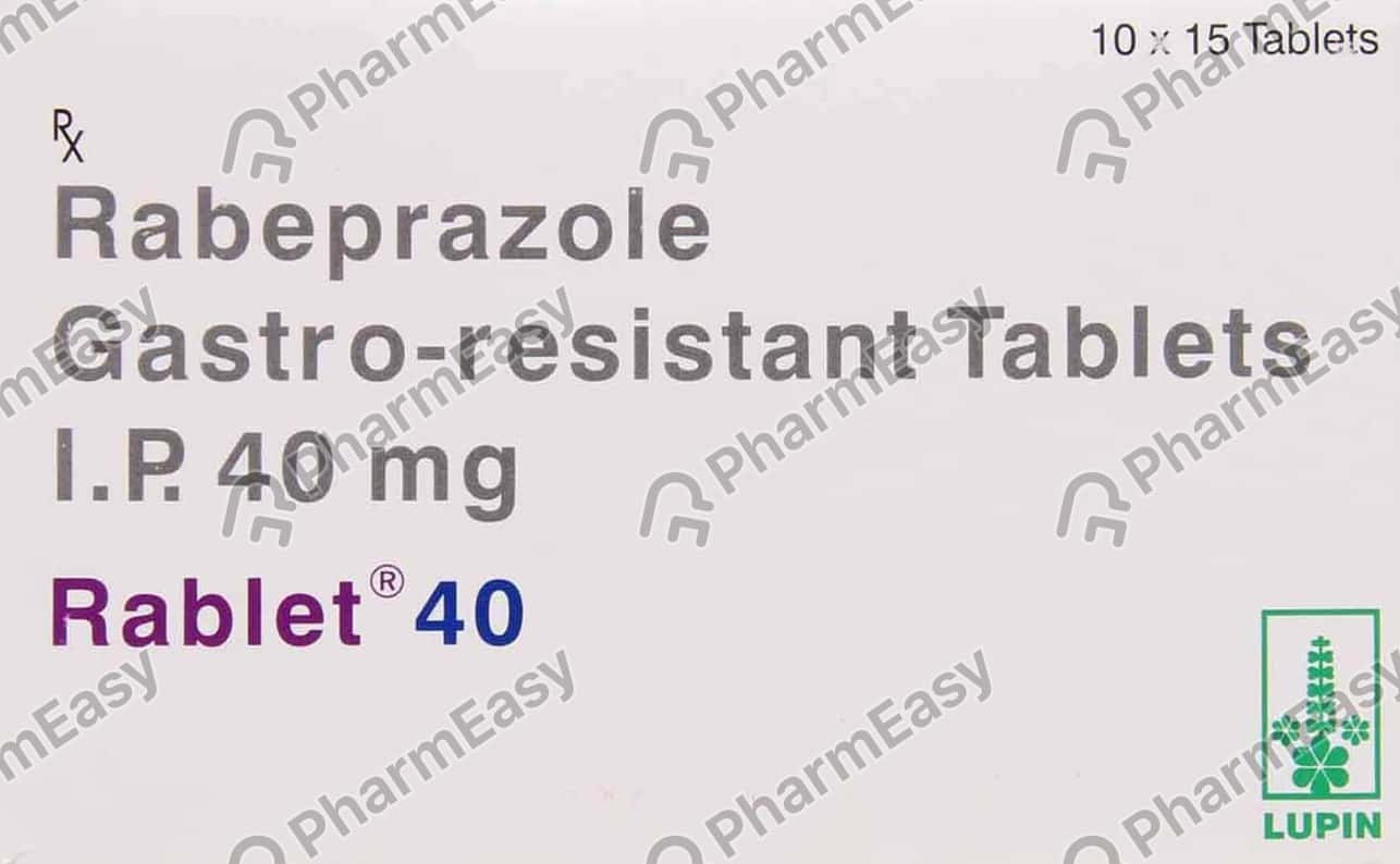 Rablet 40 Tablet: Uses, Side-effects, Price, Dosage & More Info - PharmEasy