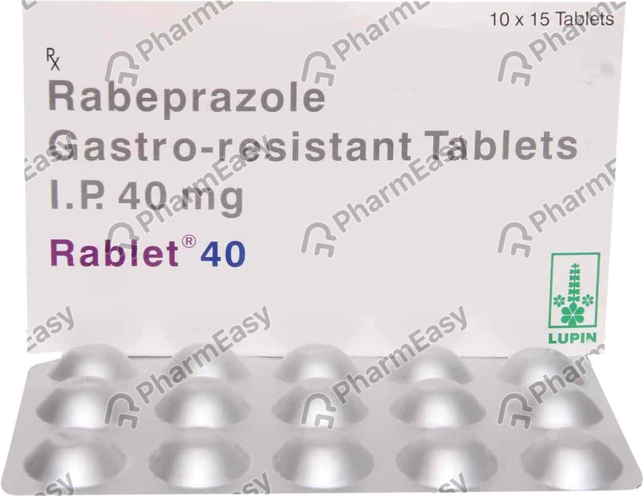 Rablet 40 MG Tablet (15): Uses, Side Effects, Price & Dosage | PharmEasy