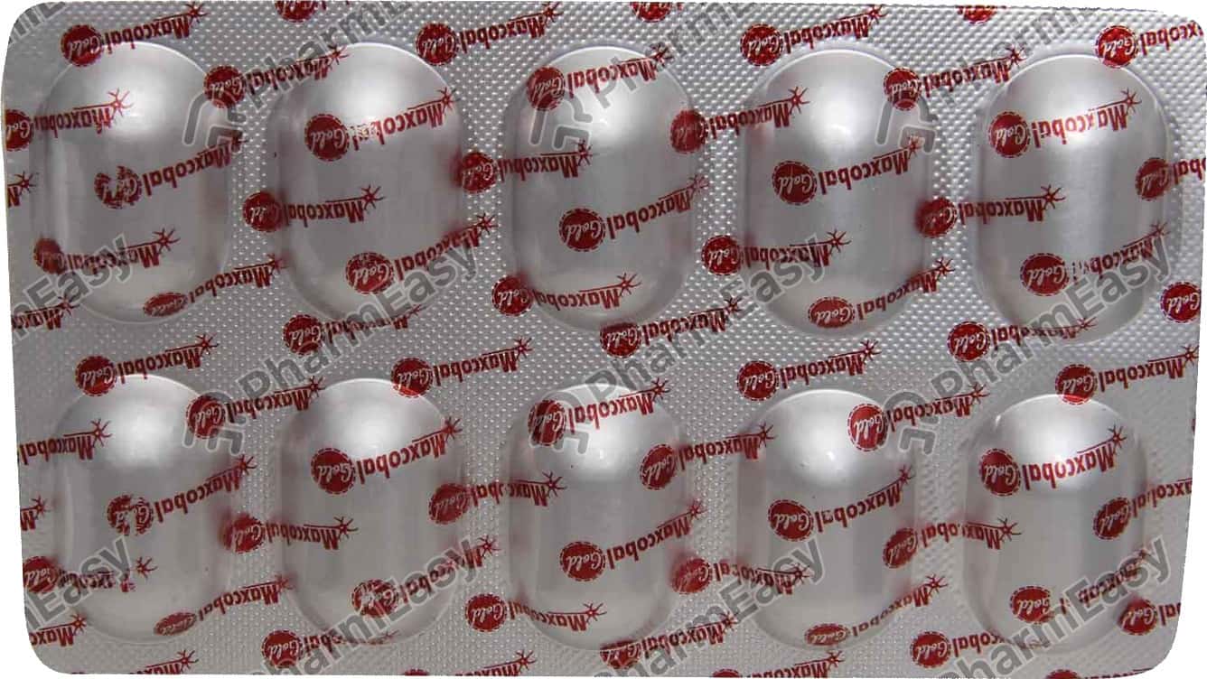 Buy Maxcobal Gold Strip Of 10 Tablets Online at Flat 15% OFF | PharmEasy