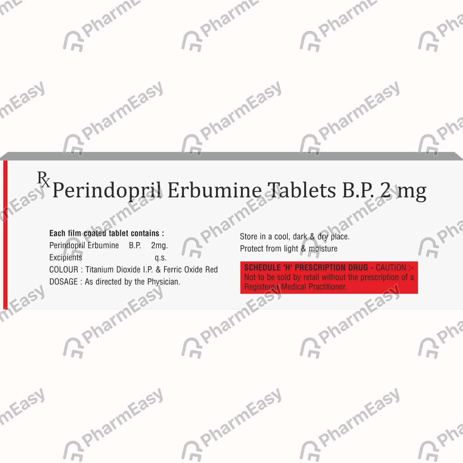 Peridopil 2 MG Tablet (10): Uses, Side Effects, Price & Dosage | PharmEasy