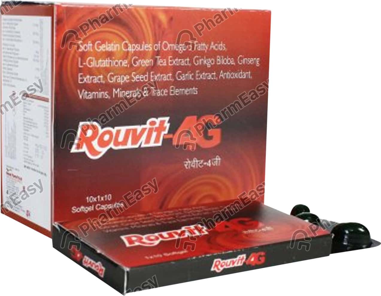 Buy Rouvit 4g 0 MG Capsule (10) Online & Save Up to 24% at PharmEasy