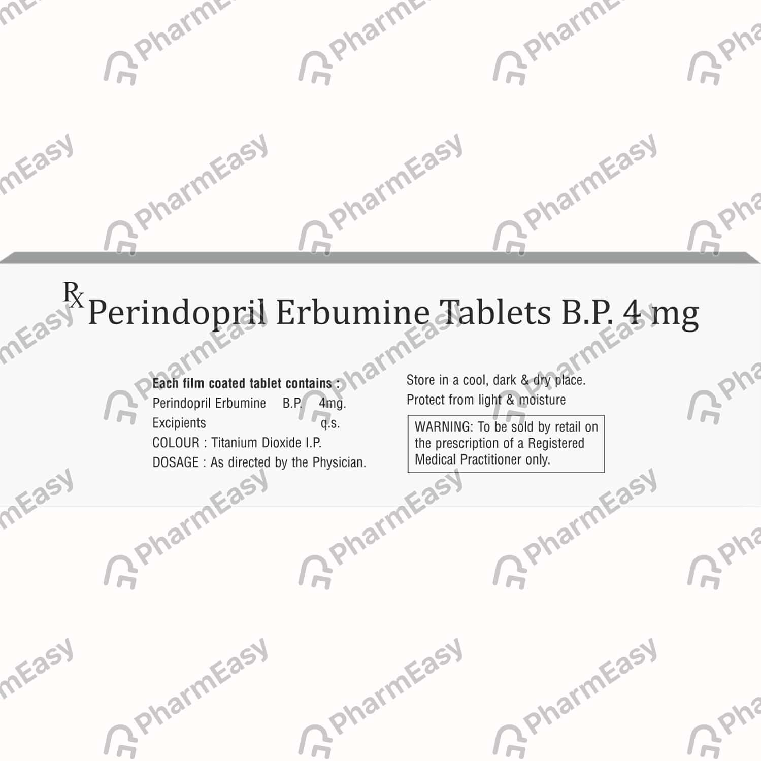 Peridopil 4 MG Tablet (10): Uses, Side Effects, Price & Dosage | PharmEasy