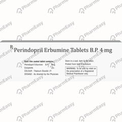 Peridopil 4 MG Tablet (10): Uses, Side Effects, Price & Dosage | PharmEasy