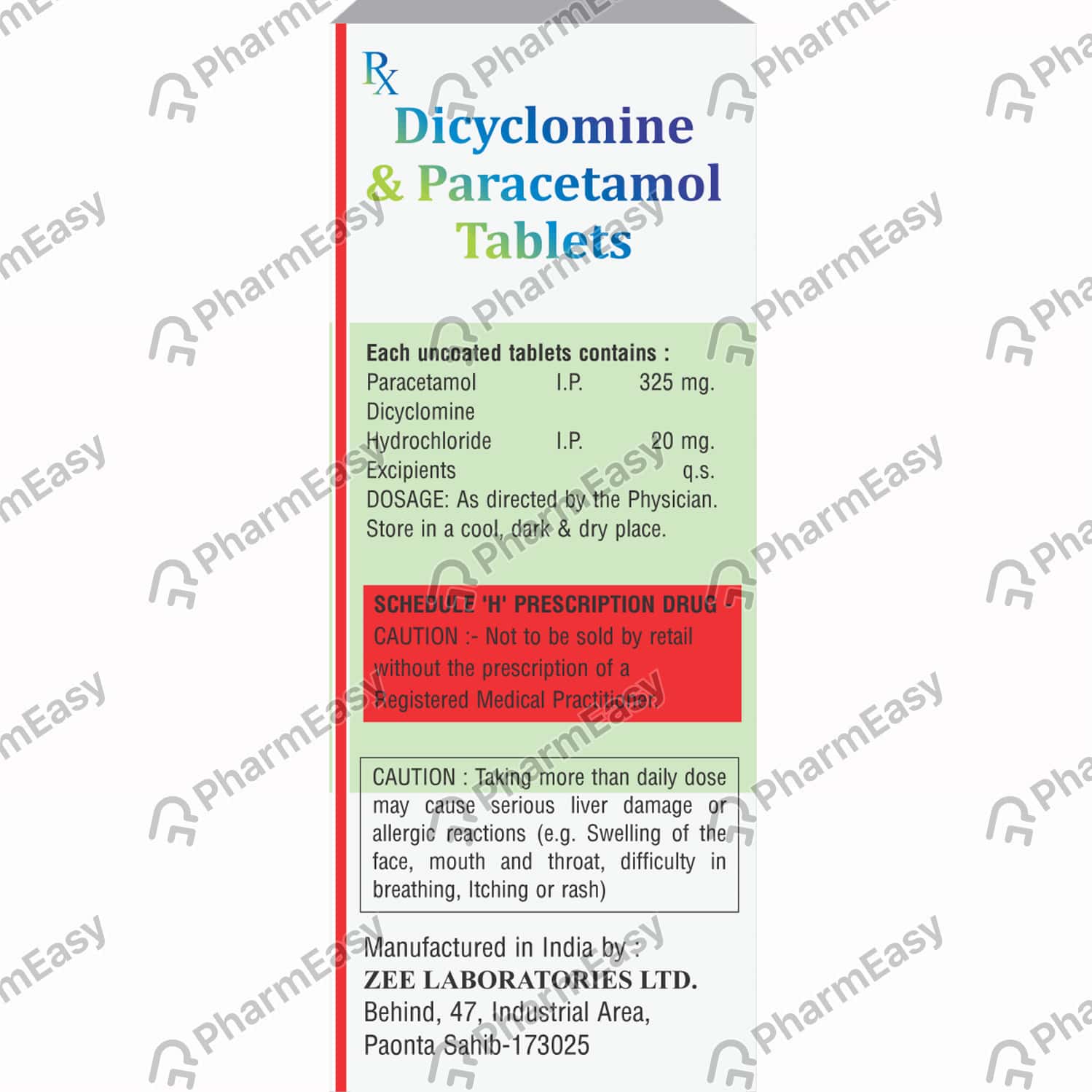 Buy Zeeftal Strip Of 10 Tablets Online at Flat 15% OFF | PharmEasy