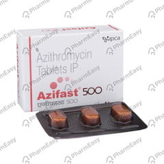 Azifast 500 MG Tablet (6): Uses, Side Effects, Price & Dosage | PharmEasy