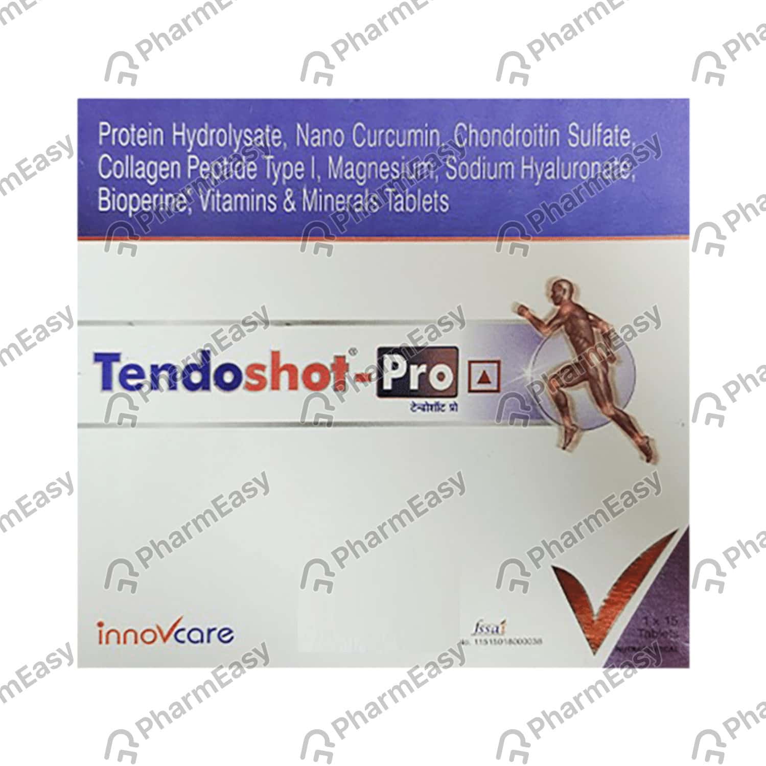 Buy Tendoshot Pro Strip Of 15 Tablets Online & Save Up to 24% at PharmEasy