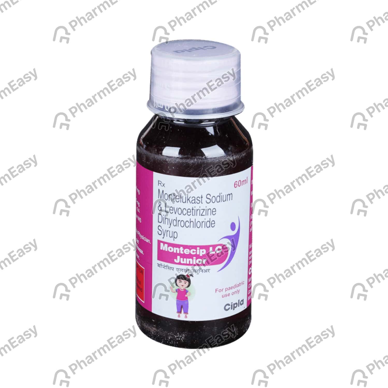 Montecip Lc Junior Bottle Of 60ml Syrup: Uses, Side Effects, Price ...