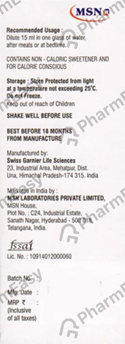 Buy Alkapac Cardamom Flavour Sugar Free Bottle Of 100ml Syrup Online at ...