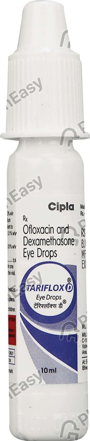 Buy Tariflox D Bottle Of 10ml Eye Drops Online at Flat 15% OFF | PharmEasy
