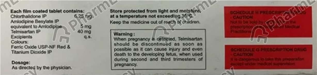 Tellzy Ach 40/5/6.25mg Strip Of 10 Tablets: Uses, Side Effects, Price ...