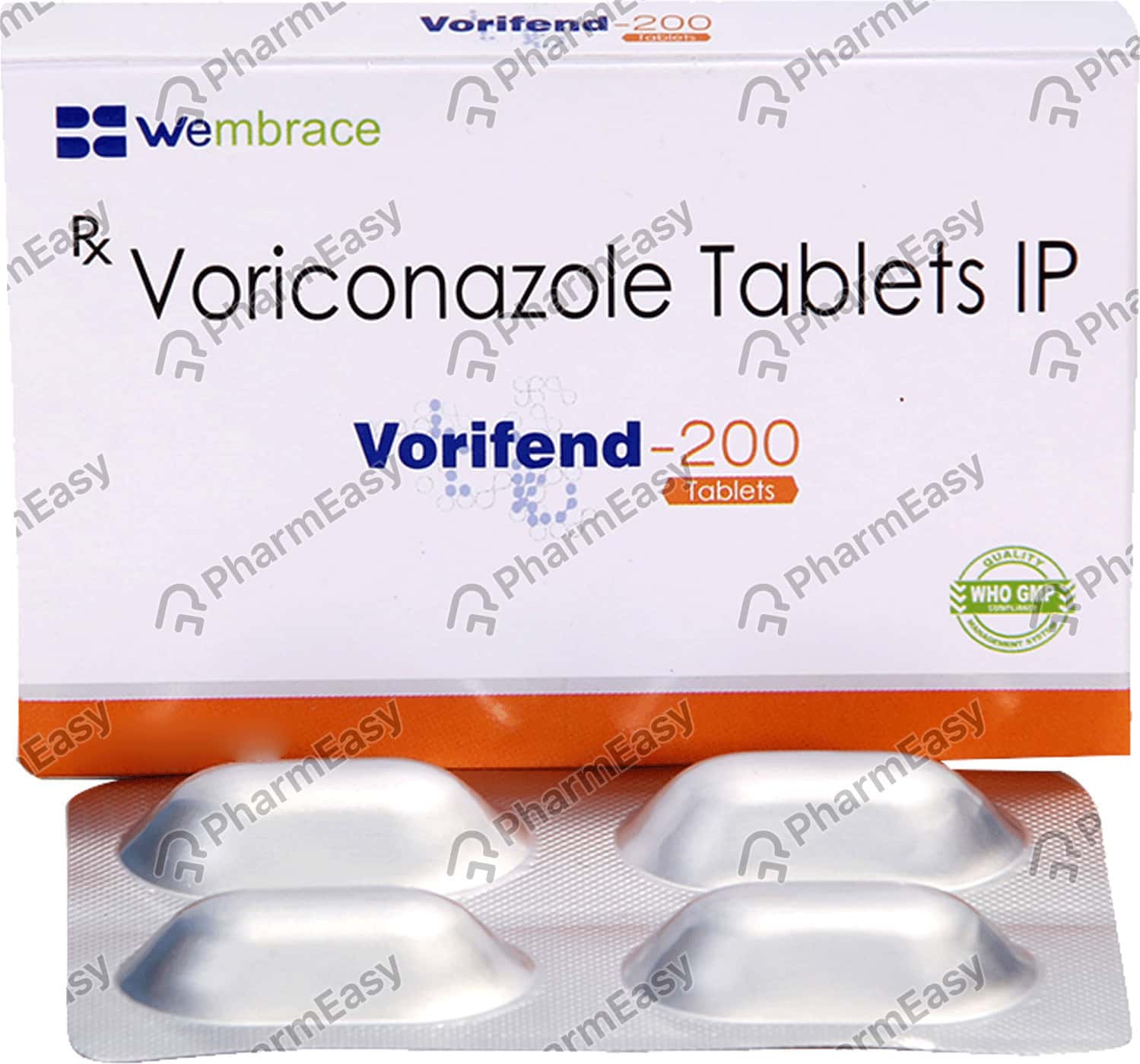 Buy Vorifend 200 MG Tablet (4) Online at Flat 15% OFF | PharmEasy