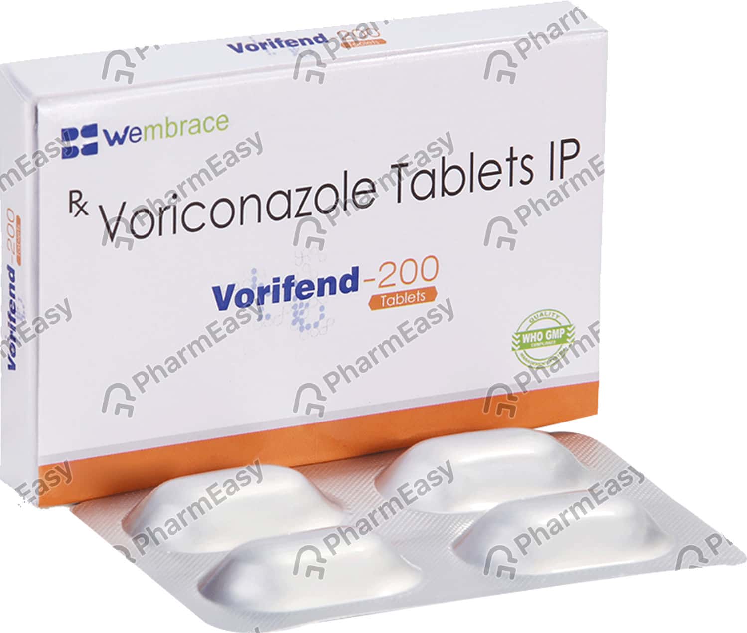 Buy Vorifend 200 MG Tablet (4) Online at Flat 15% OFF | PharmEasy