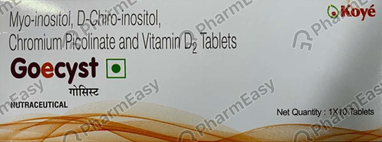 Buy Goecyst Strip Of 10 Tablets Online at Flat 15% OFF | PharmEasy